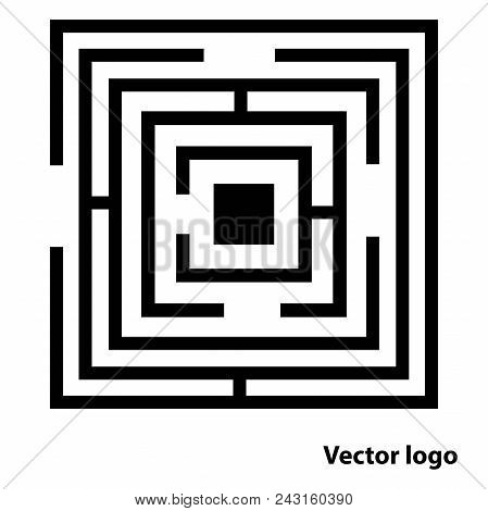 Abstract Maze Logo, Vector & Photo (Free Trial) | Bigstock