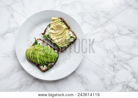 Avocado Toasts On Rye Image & Photo (Free Trial) | Bigstock