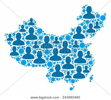 Population China Map Vector & Photo (Free Trial) | Bigstock