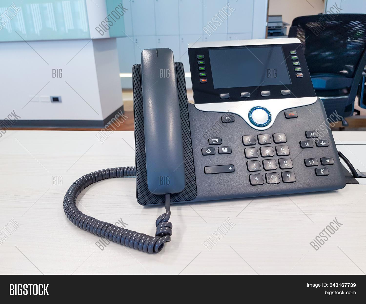 Ip Phone Device On Image & Photo (Free Trial) | Bigstock