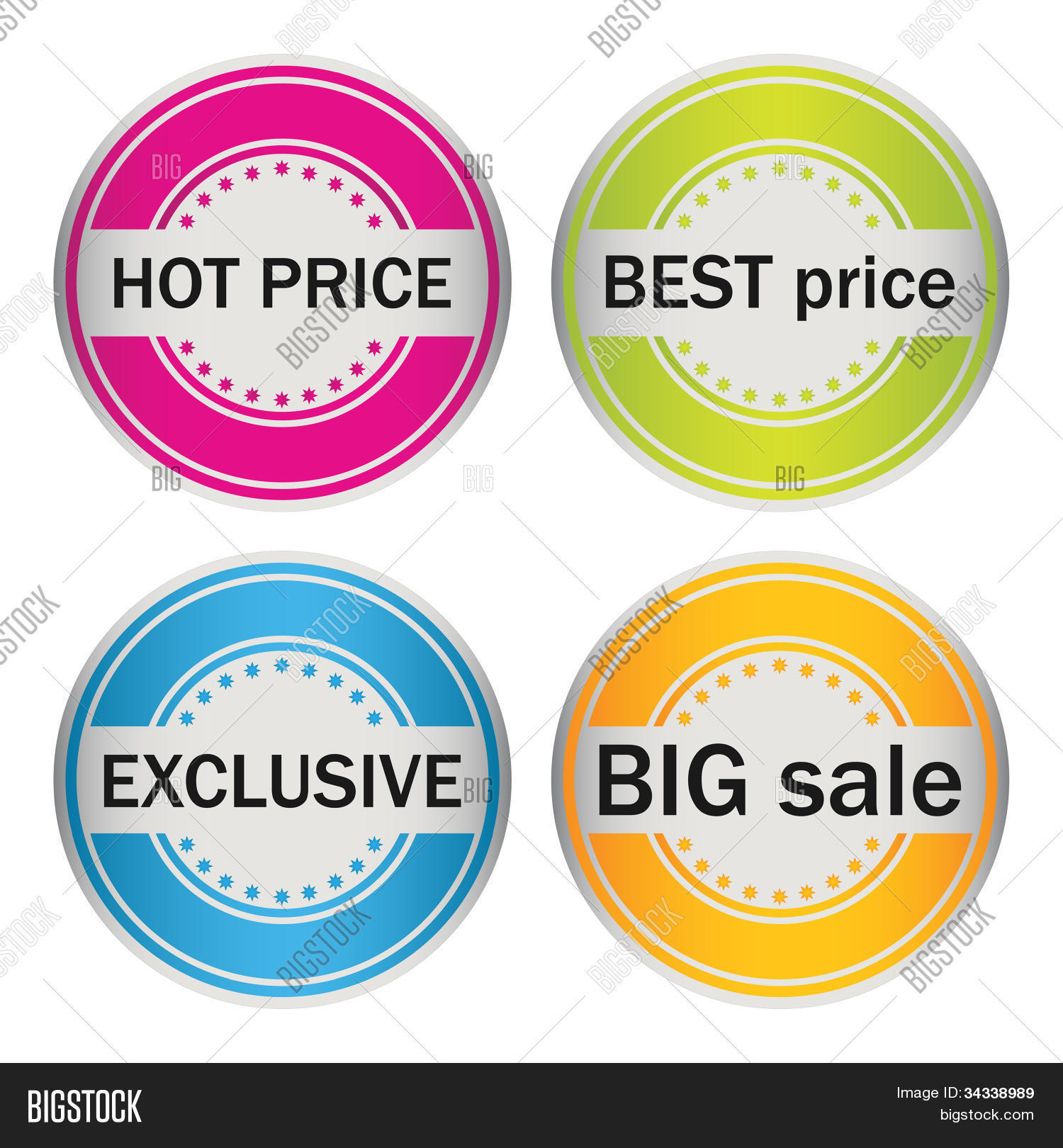 Special Stickers Your Vector & Photo (Free Trial) | Bigstock