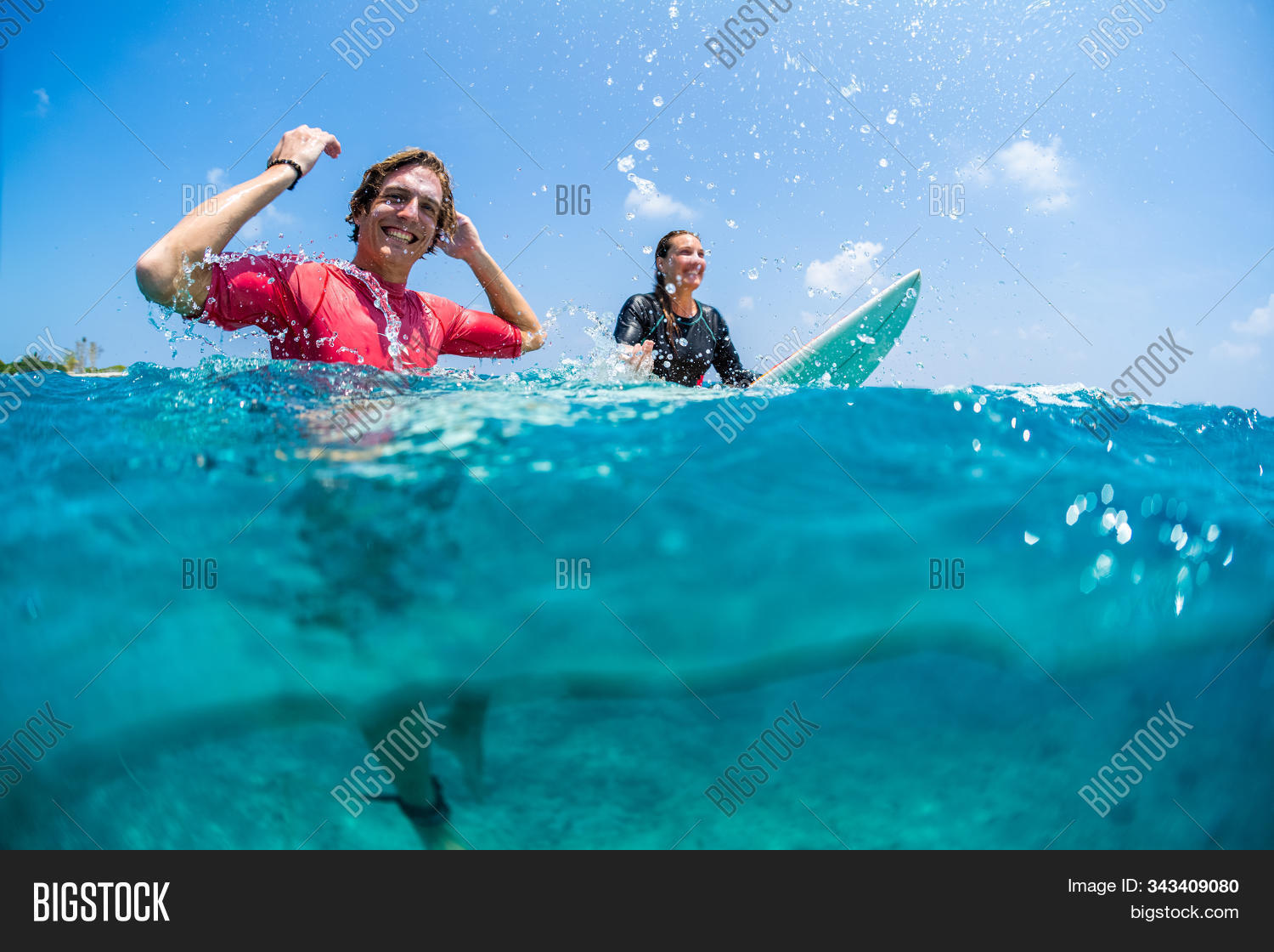 Young Happy Surfers Image & Photo (Free Trial) | Bigstock
