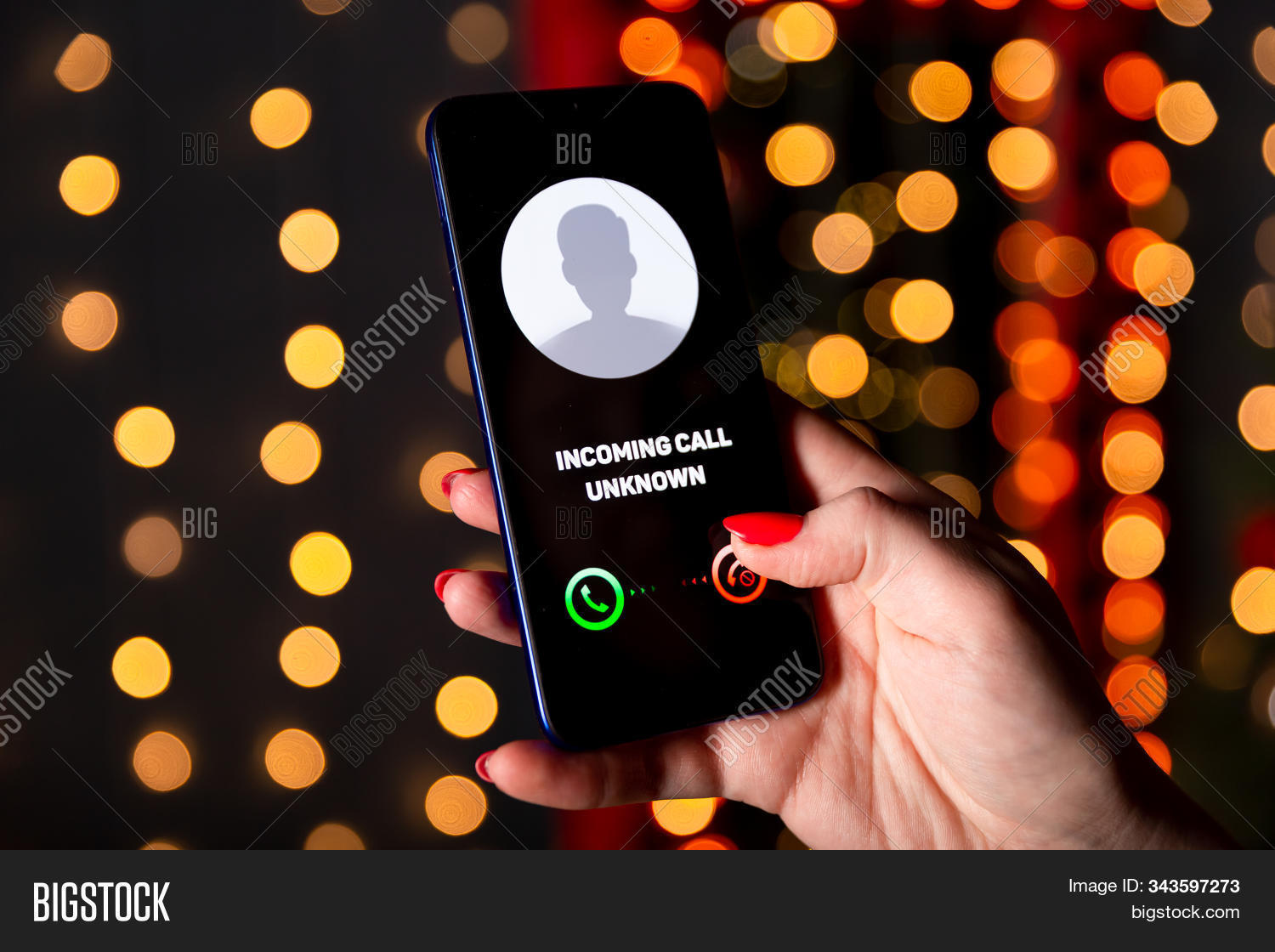 Phone Call Unknown Image & Photo (Free Trial) | Bigstock