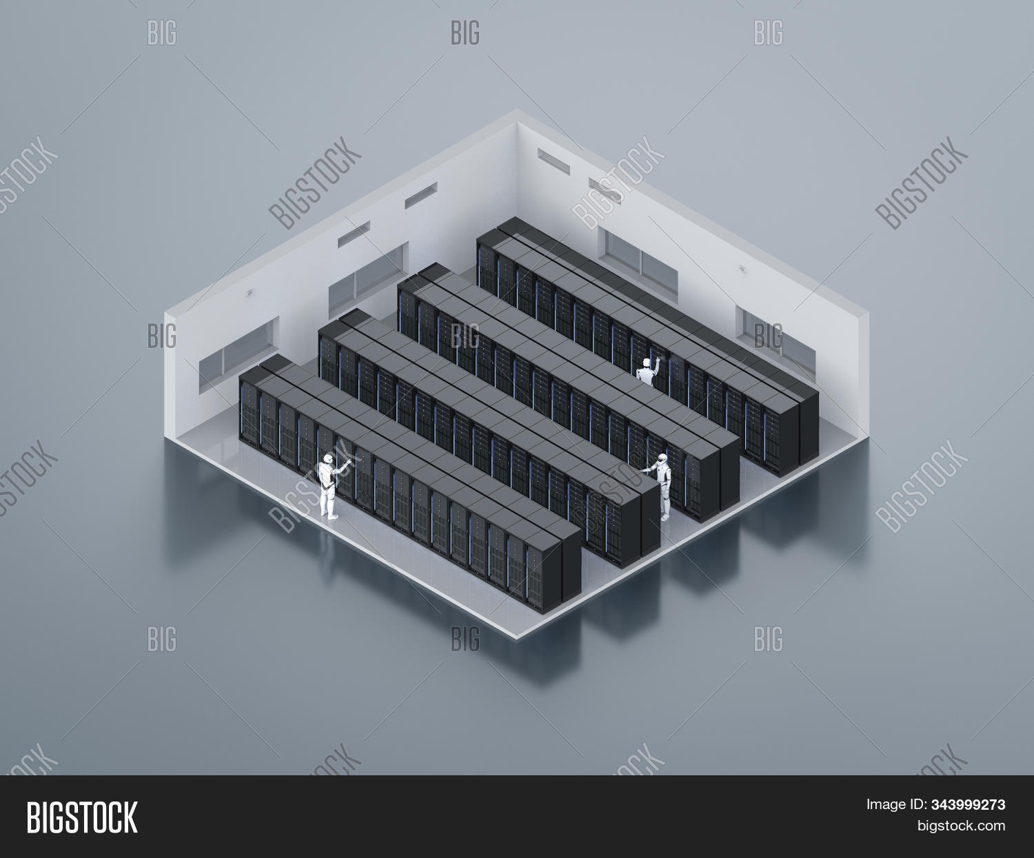 3d Rendering Server Image & Photo (Free Trial) | Bigstock