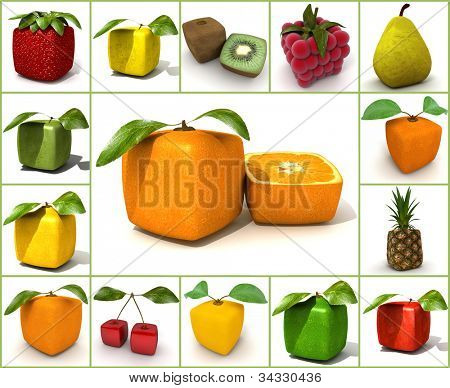 Cubic Fruit Images, Illustrations & Vectors (Free) - Bigstock