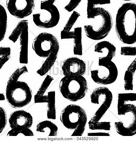 Grunge Numbers Vector Vector & Photo (Free Trial) | Bigstock