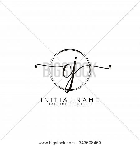 Cj Initial Vector & Photo (Free Trial) | Bigstock