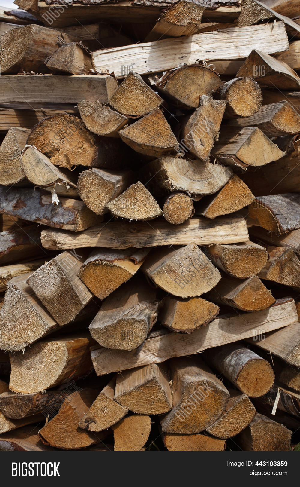 Firewood Background. Image & Photo (Free Trial) | Bigstock