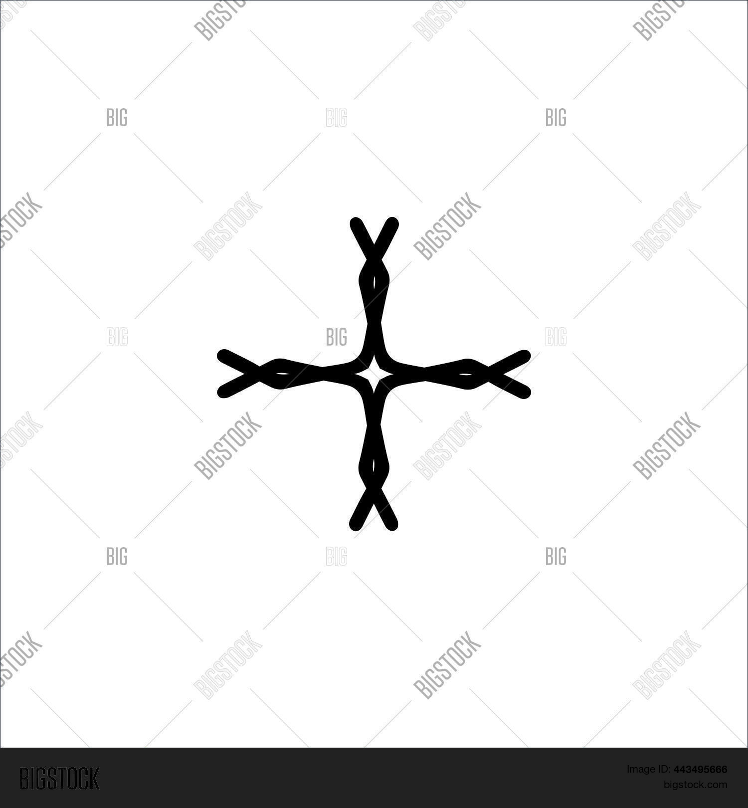 Simple Christian Cross Designs Vector