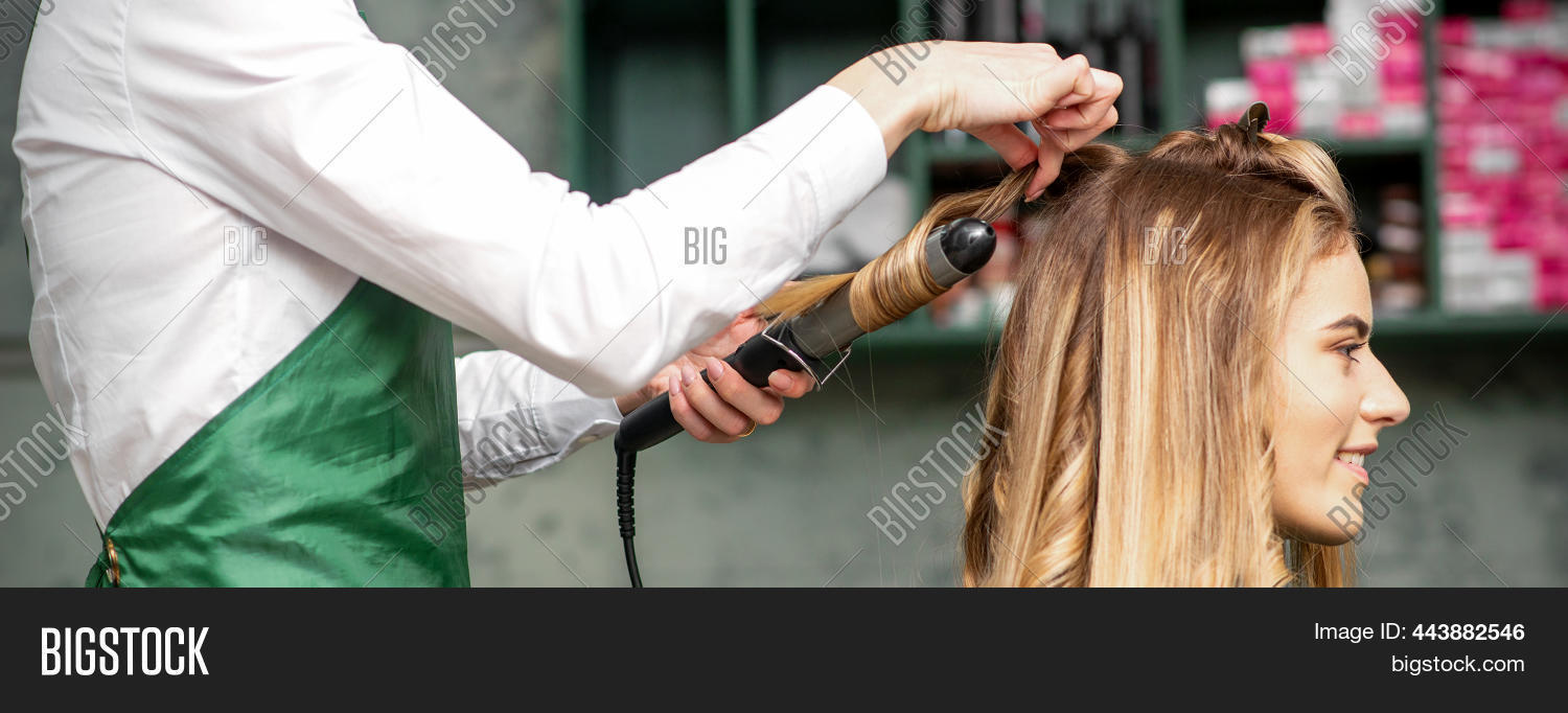 Creating Curls Curling Image & Photo (Free Trial) | Bigstock