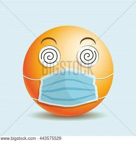 Emoji Emoticon Lost Vector & Photo (Free Trial) | Bigstock