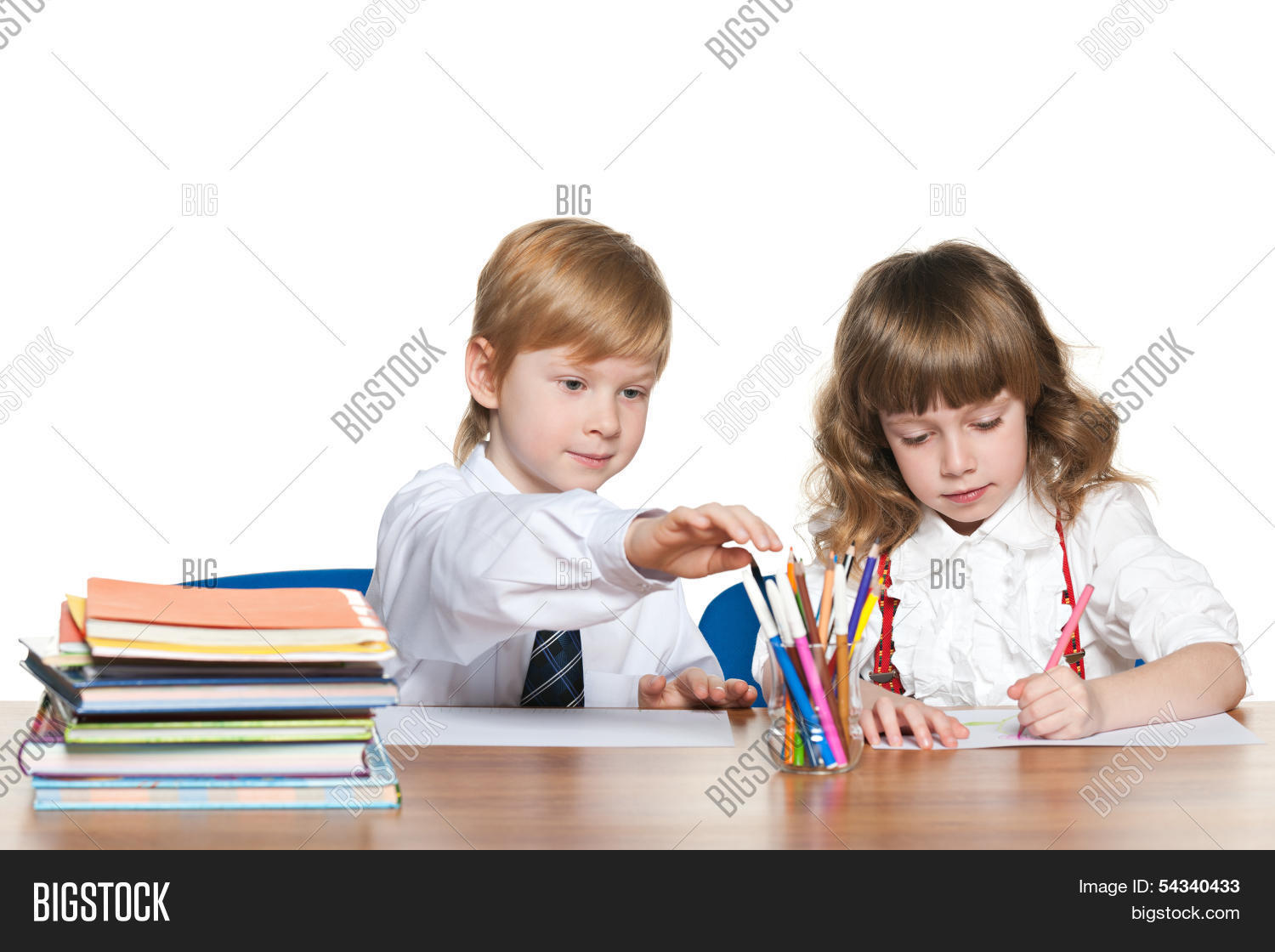 Children Drawing Desk Image & Photo (Free Trial) | Bigstock