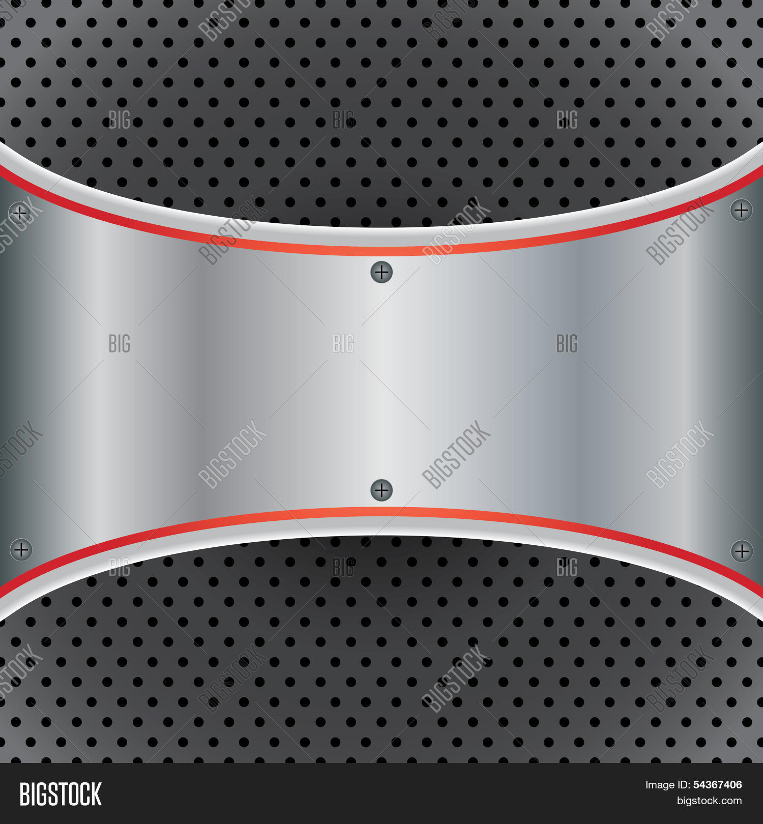 Metal Template Vector & Photo (Free Trial) | Bigstock