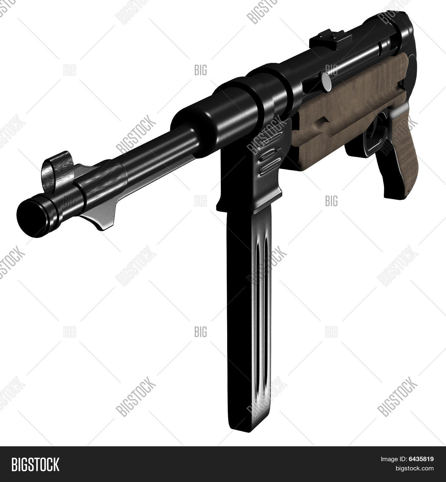 MP40 Submachine Gun Image & Photo (Free Trial) | Bigstock