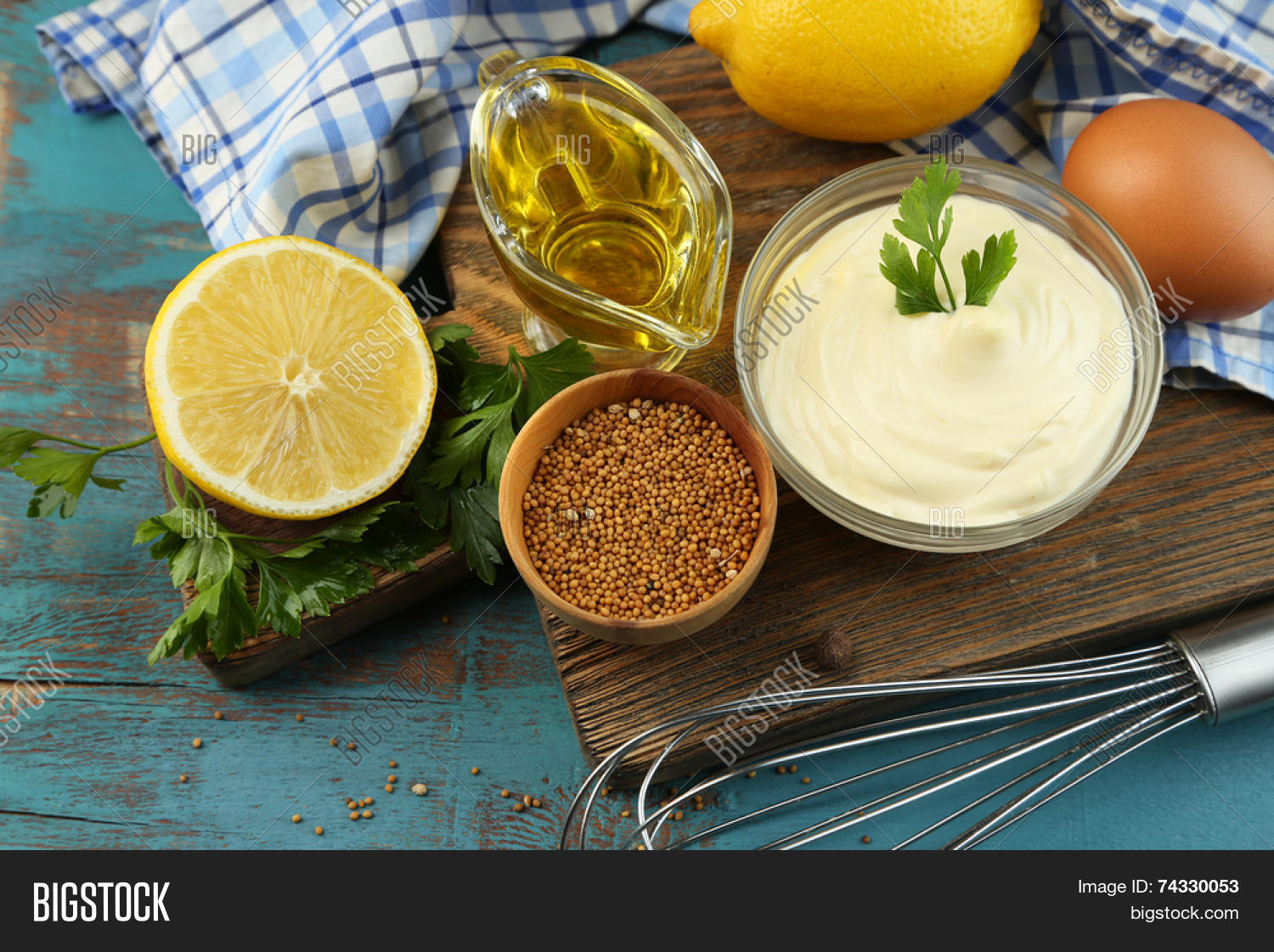 Mayonnaise Ingredients Image & Photo (Free Trial) | Bigstock