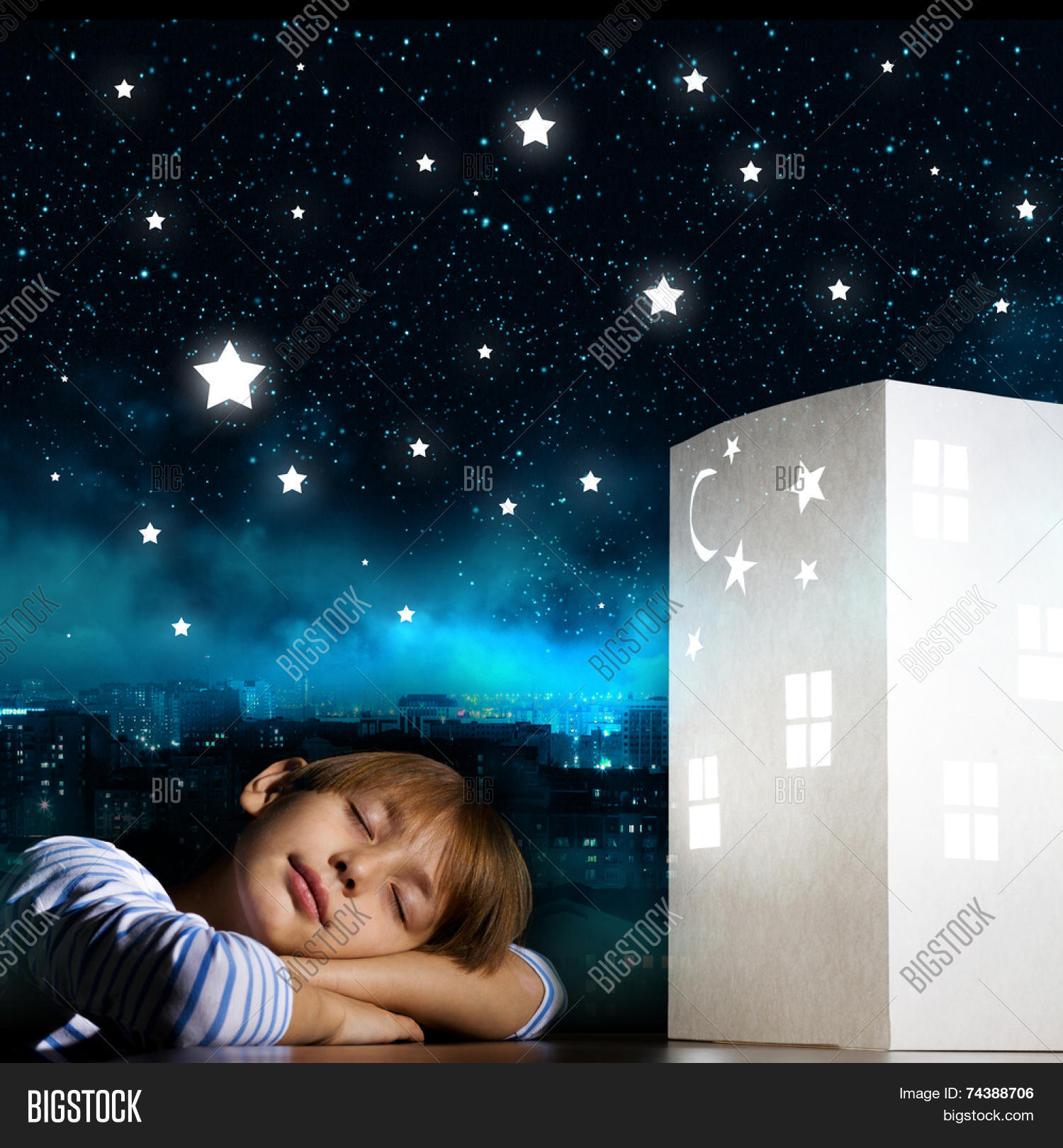 Cute Little Boy Dark Image & Photo (Free Trial) | Bigstock