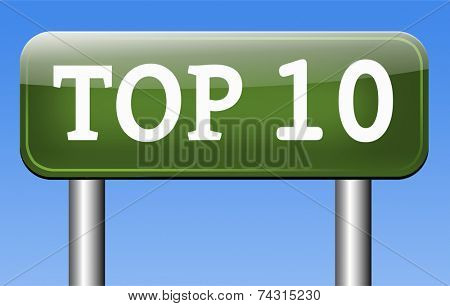 Top 10 Charts List Pop Image & Photo (Free Trial) | Bigstock