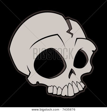 Cartoon Skull Vector & Photo (Free Trial) | Bigstock