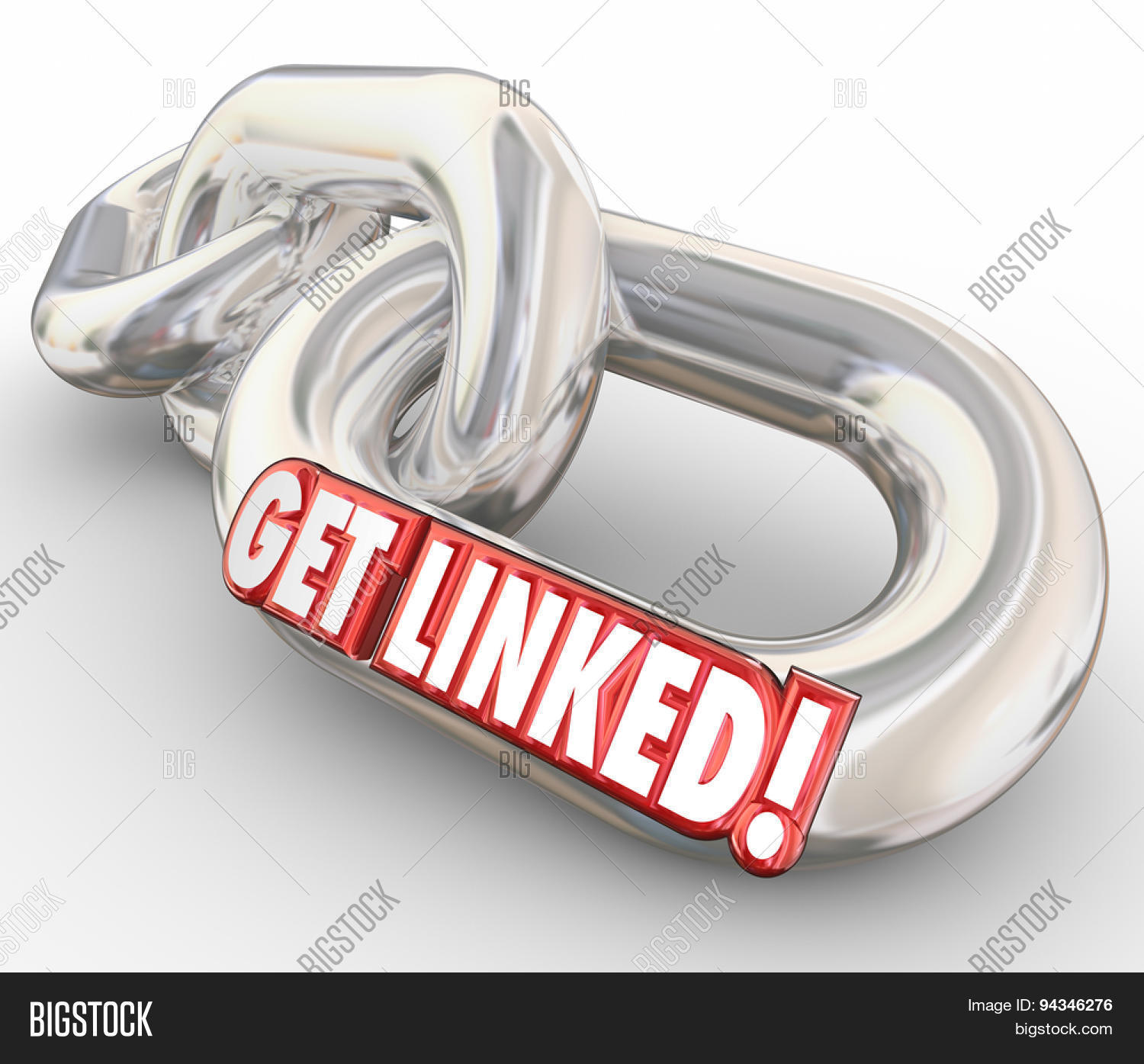 Get Linked Words Red Image & Photo (Free Trial) | Bigstock