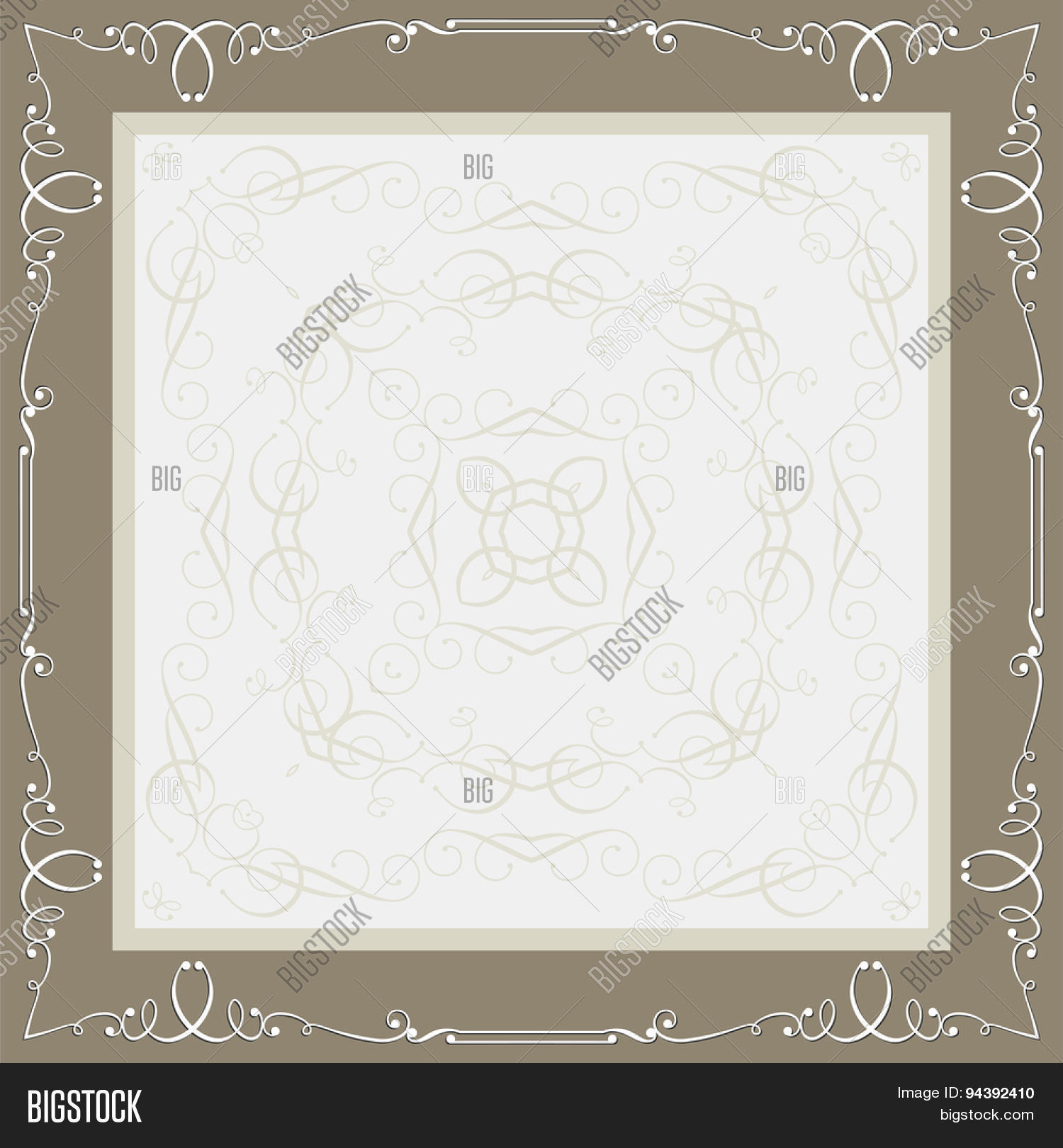 Frame Border Design Vector & Photo (Free Trial) | Bigstock