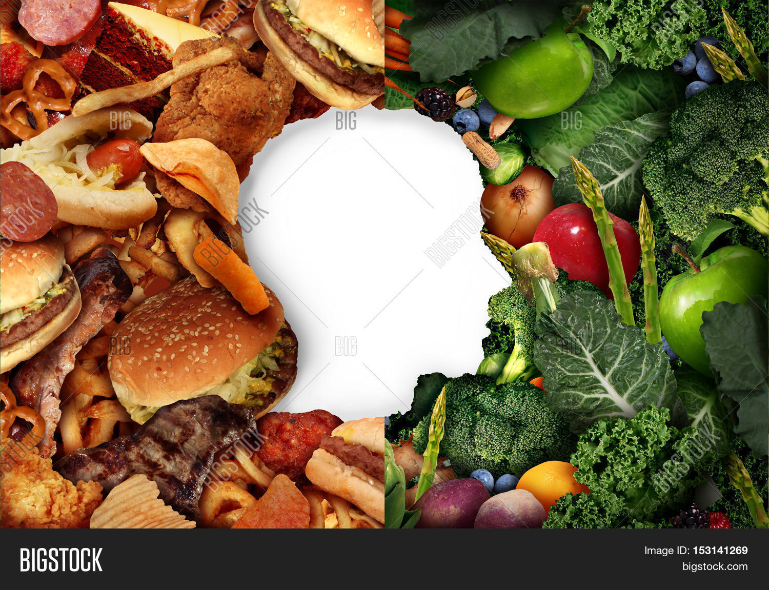 Diet Eating Choice Image & Photo (Free Trial) | Bigstock