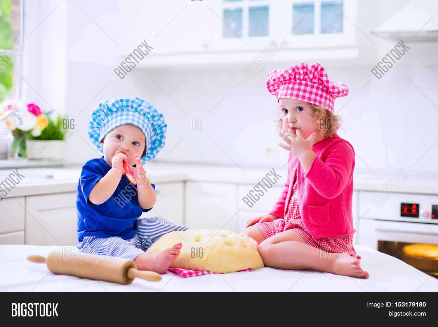 Kids Baking. Two Image & Photo (Free Trial) | Bigstock