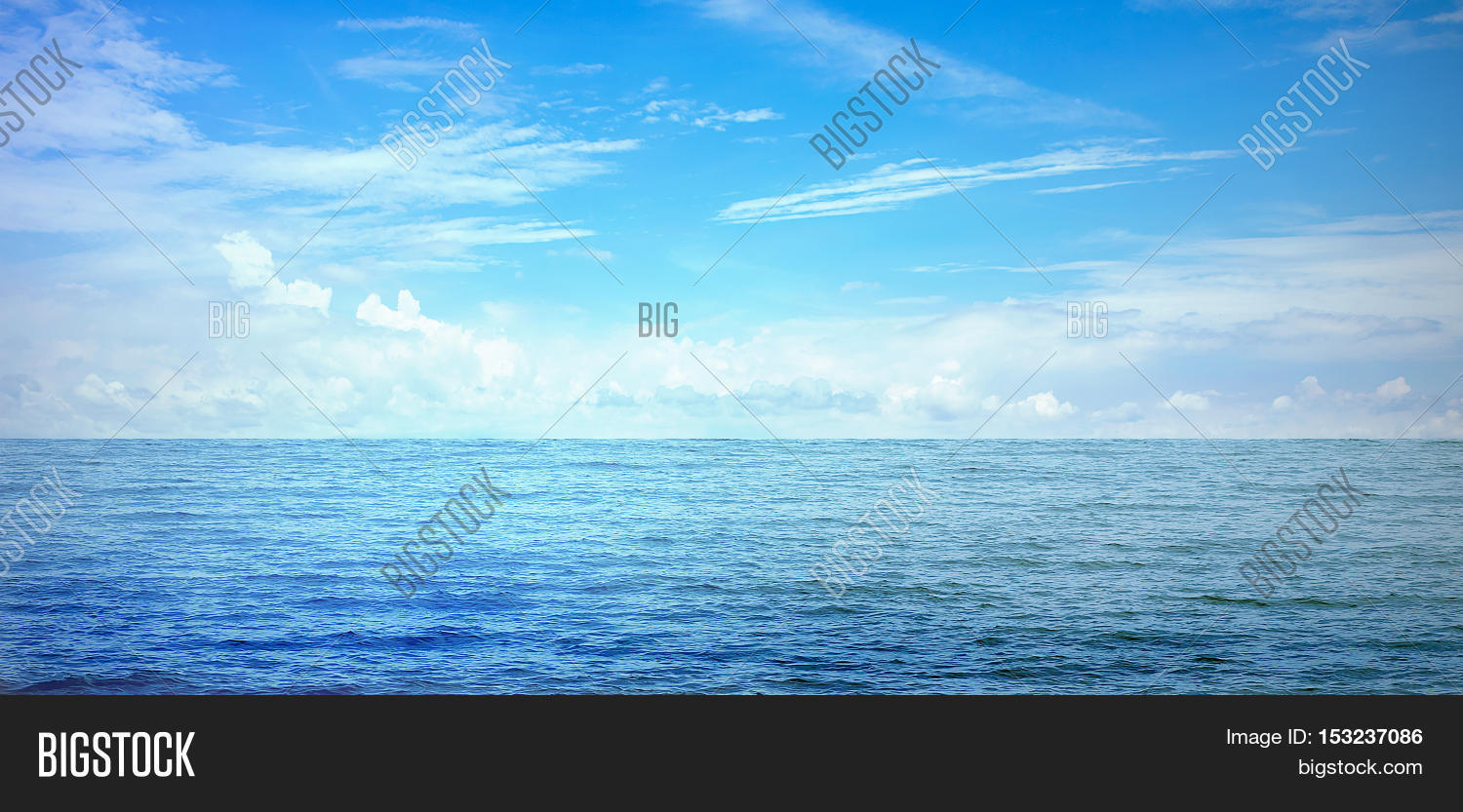 Blue Sea/ocean Clouds Image & Photo (Free Trial) | Bigstock