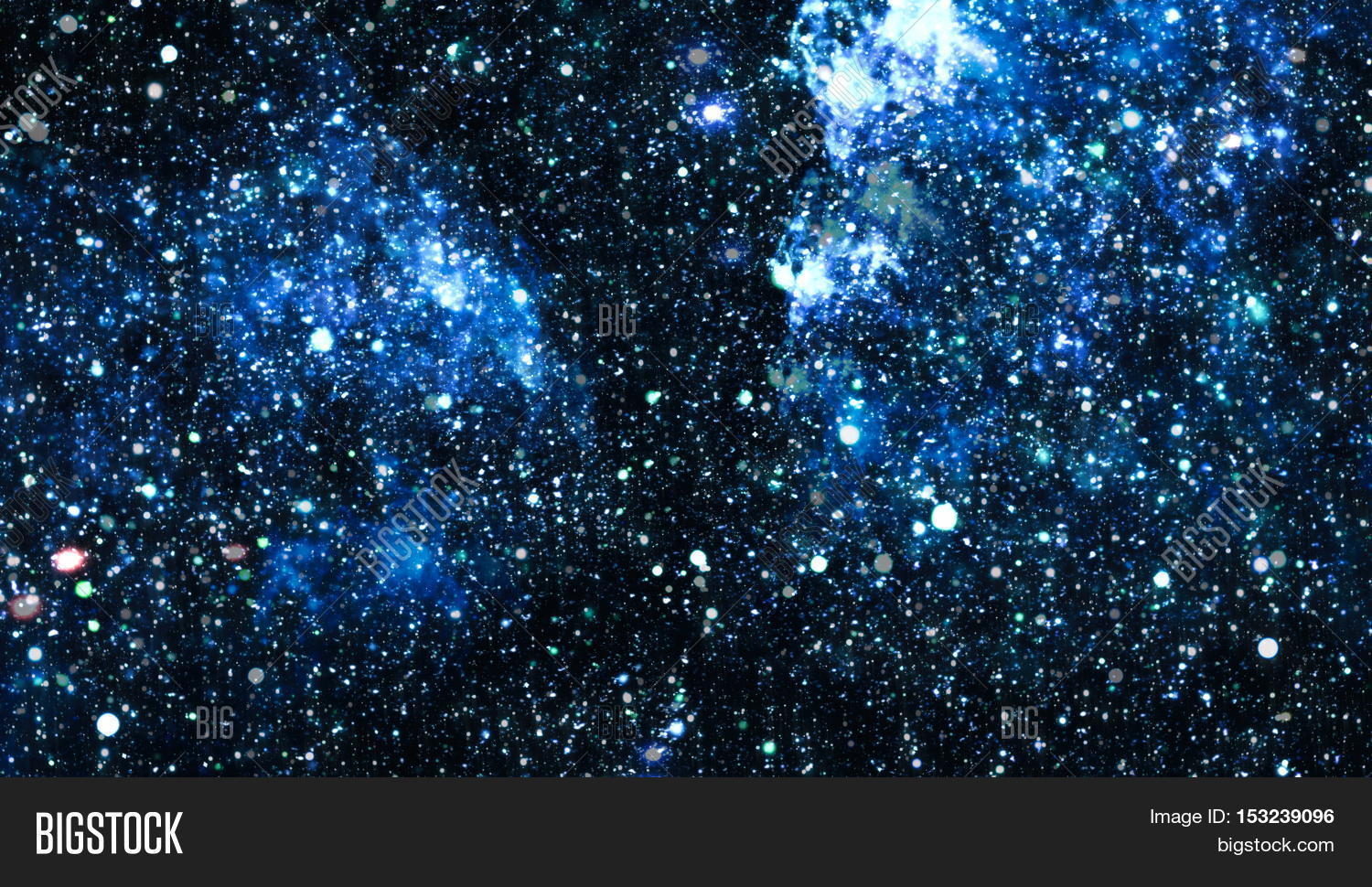 Blue Nebula Background Image & Photo (Free Trial) | Bigstock