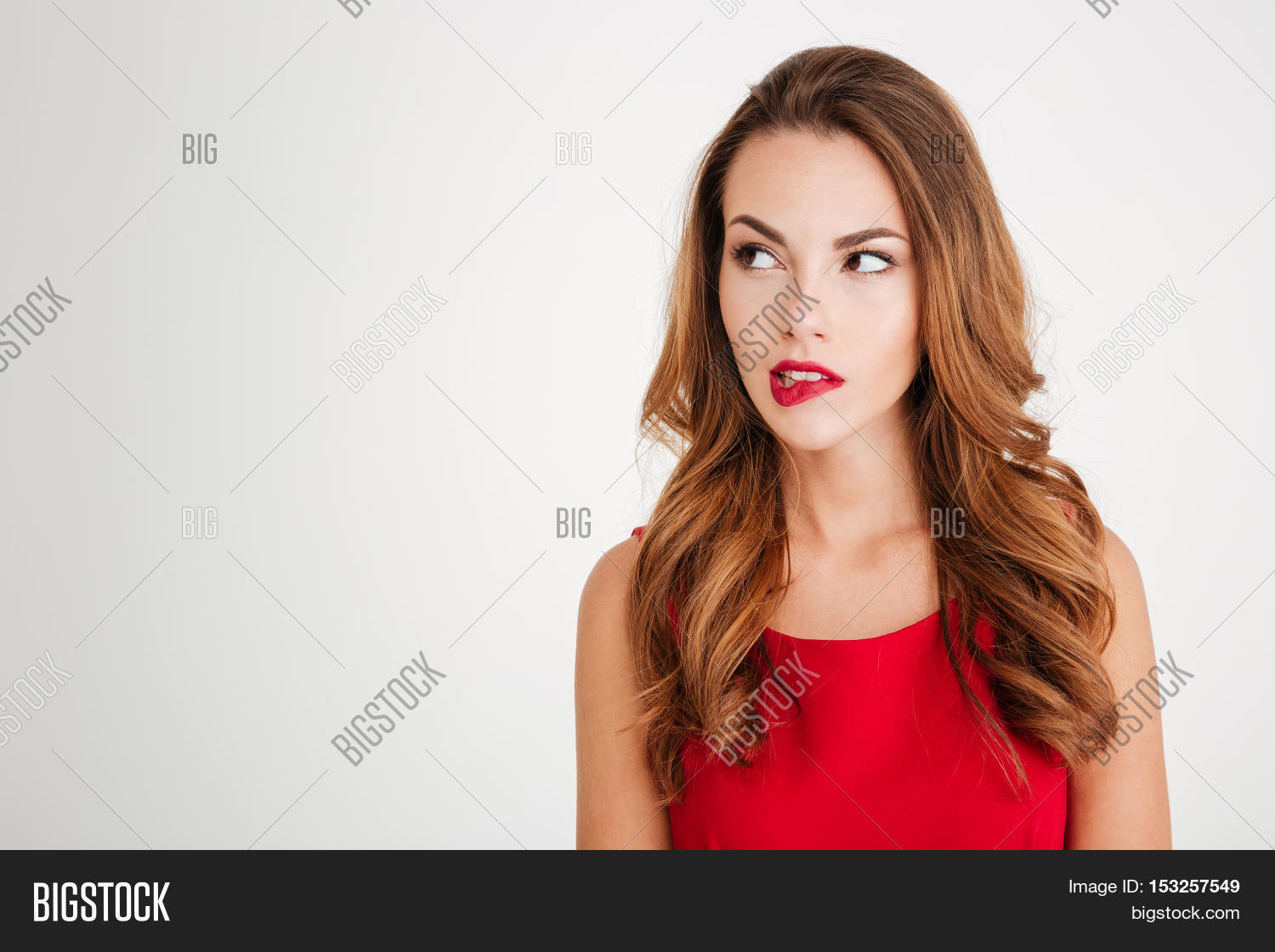 Unsure Pretty Young Image & Photo (Free Trial) | Bigstock