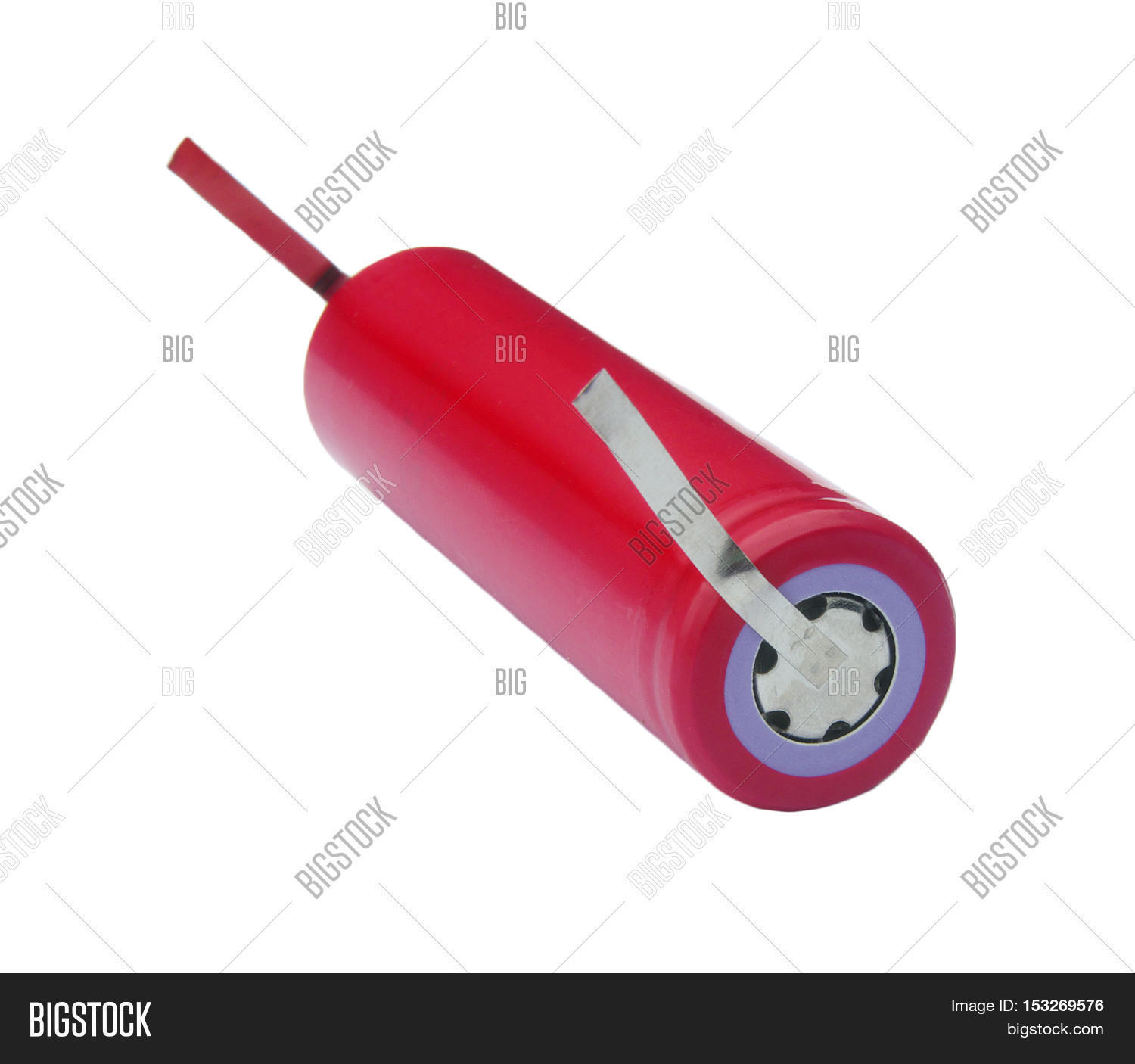 Red Li-ion Battery Image & Photo (Free Trial) | Bigstock