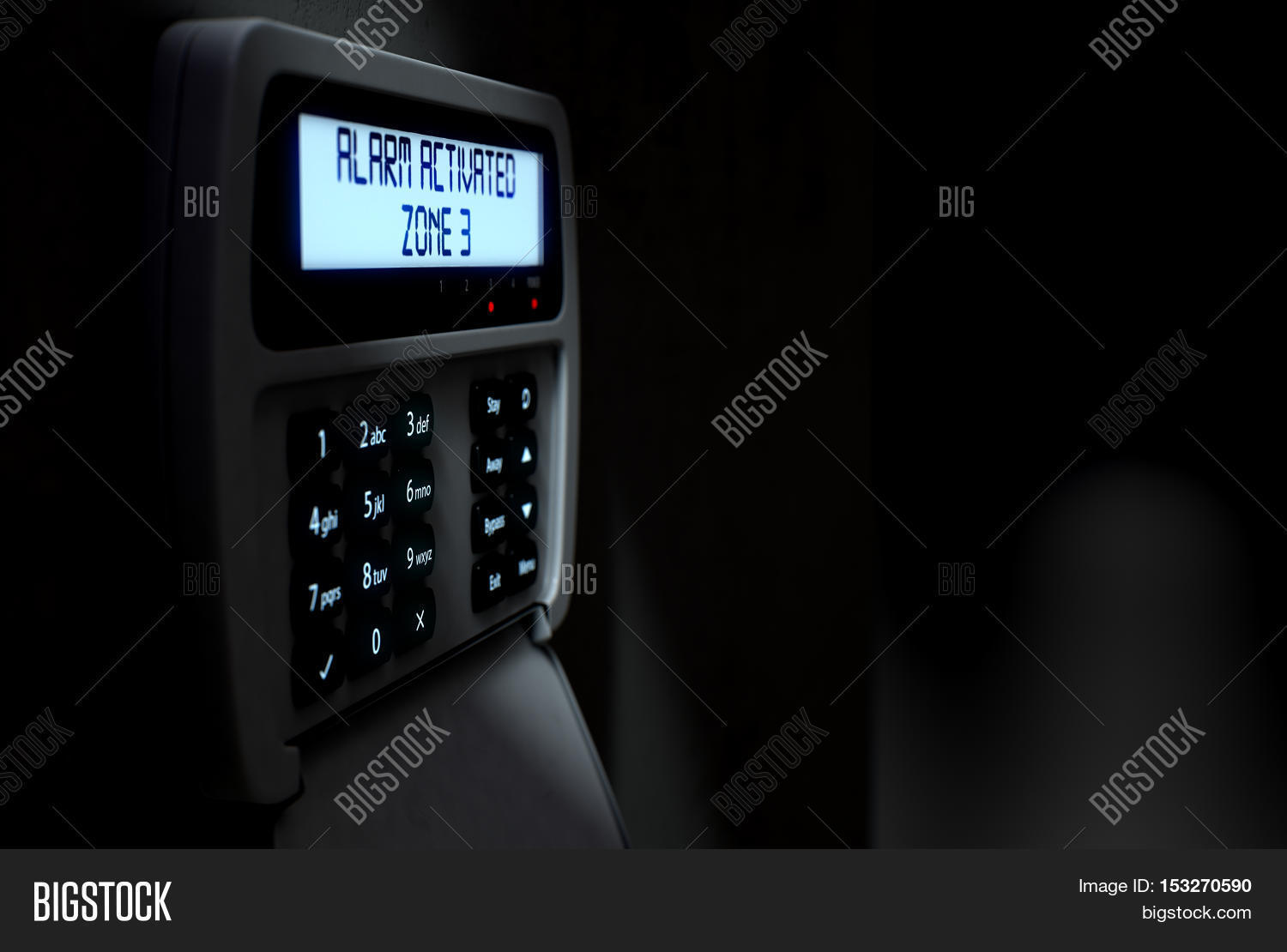 Alarm Panel Activated Image & Photo (Free Trial) | Bigstock