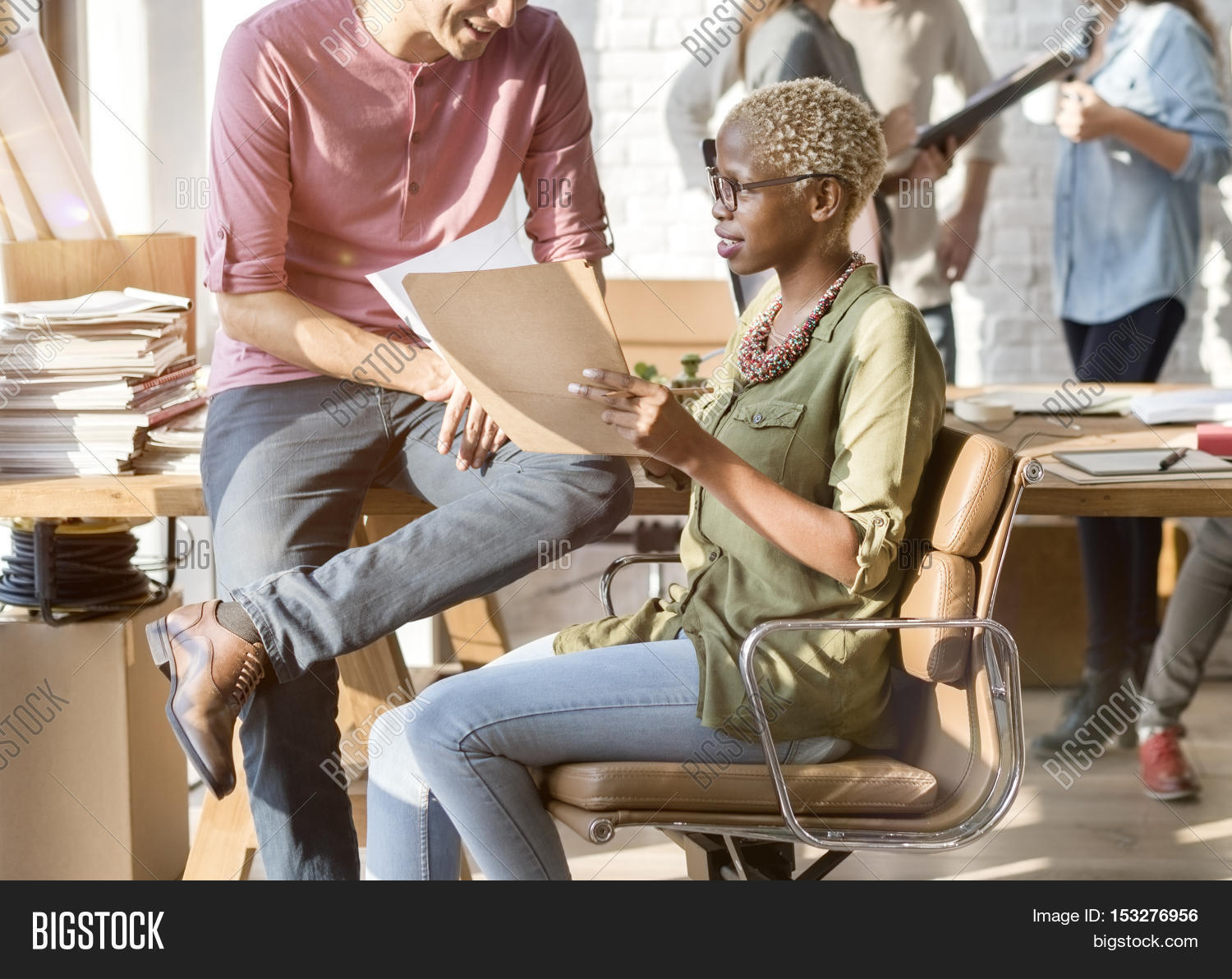 Teamwork Discussion Image & Photo (Free Trial) | Bigstock