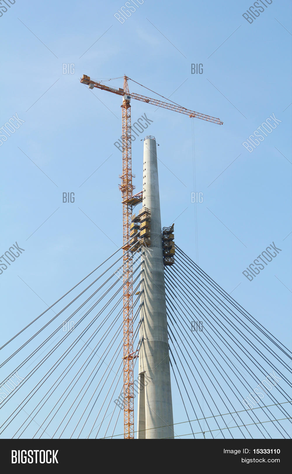 Giant Concrete Pylon Image & Photo (Free Trial) | Bigstock