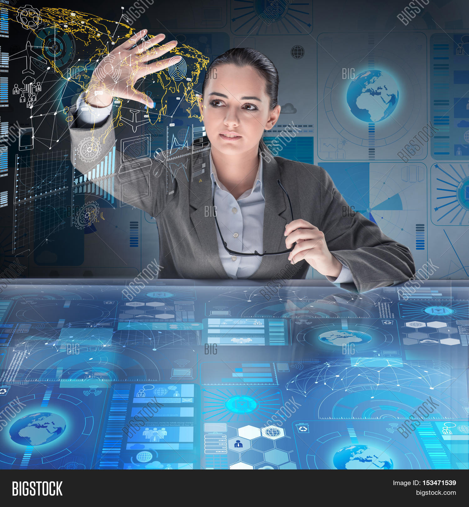 Futuristic Media Image & Photo (Free Trial) | Bigstock