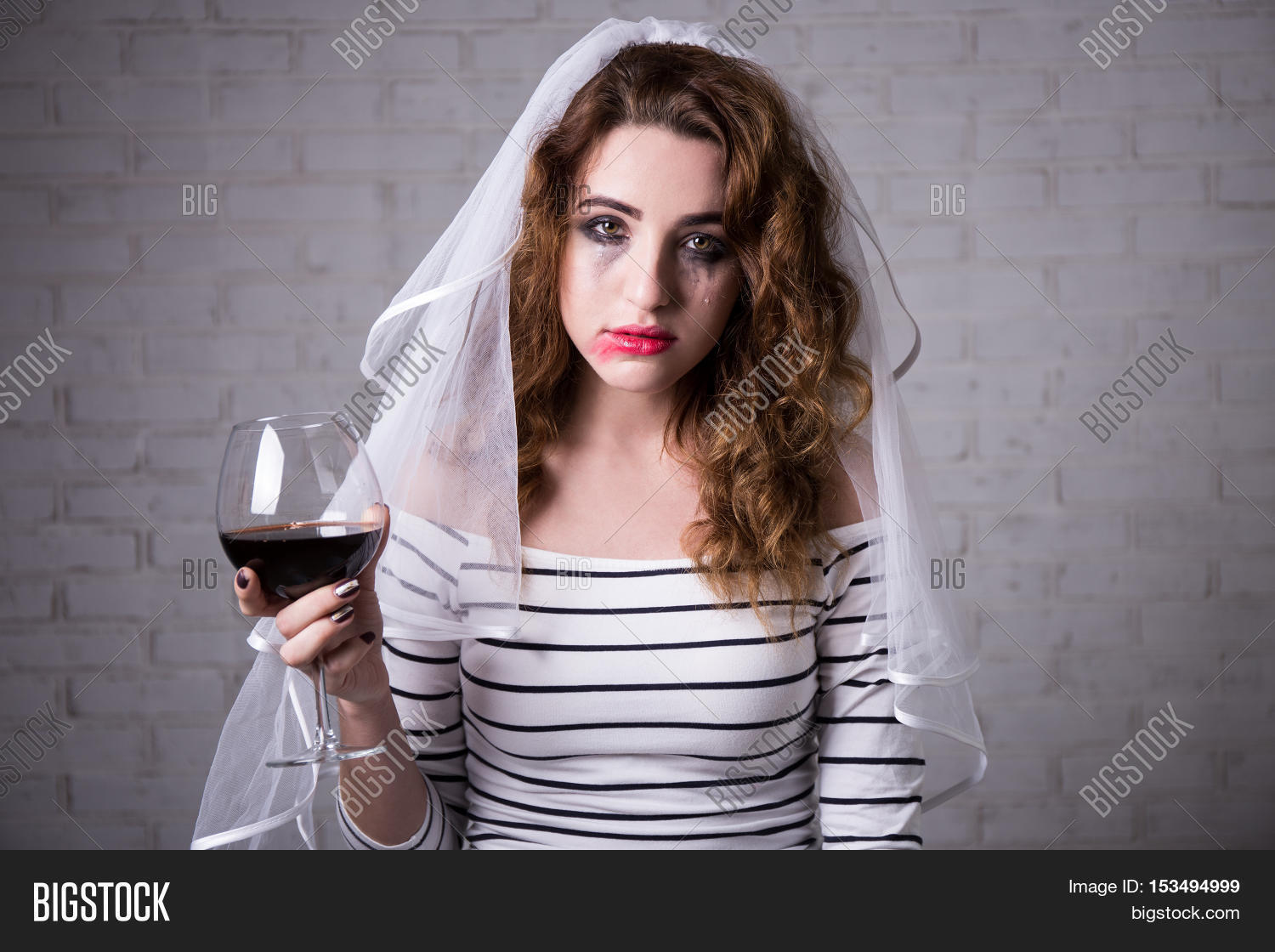 Portrait Sad Bride Image & Photo (Free Trial) | Bigstock