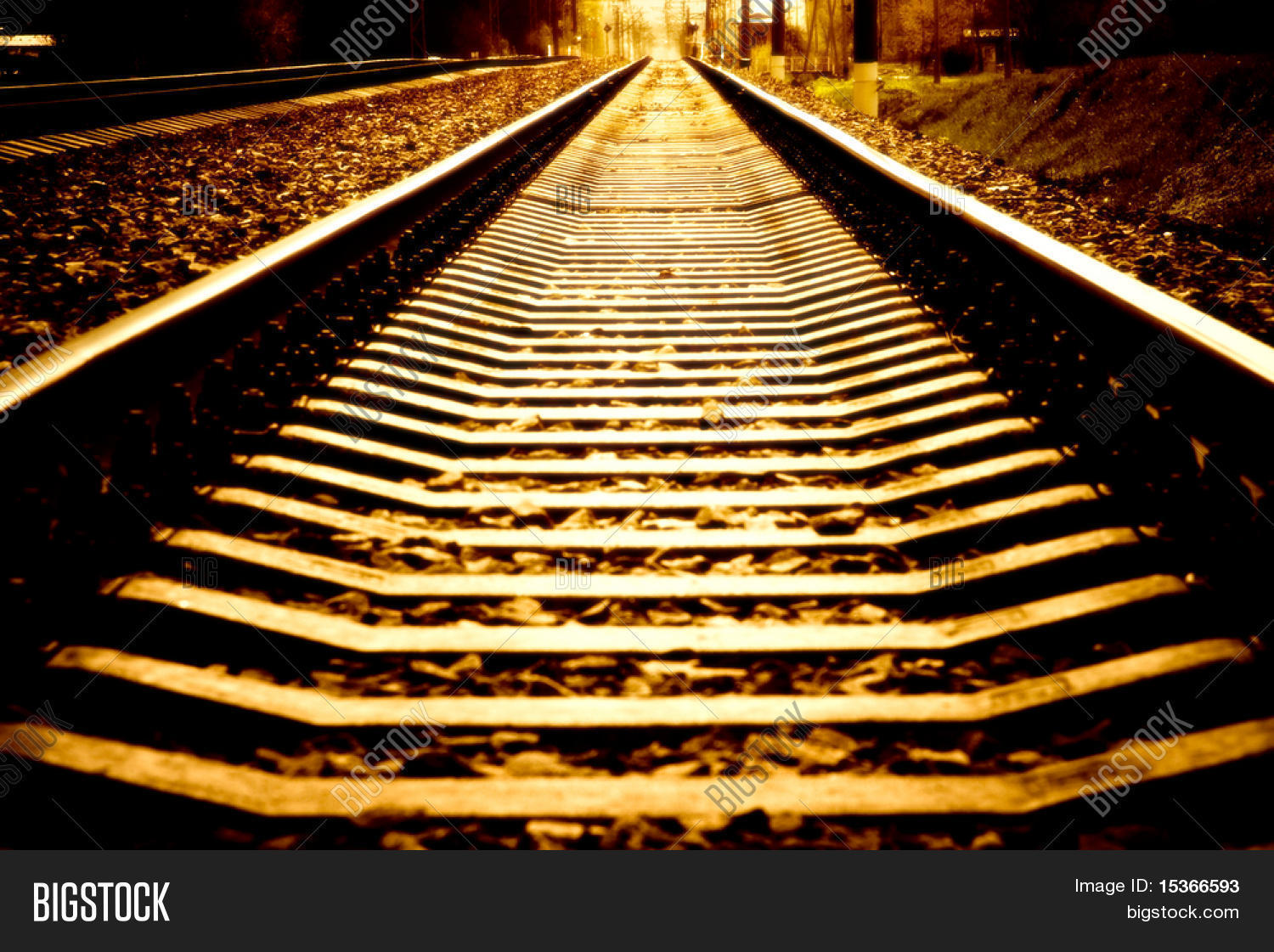 Railroad Perspective. Image & Photo (Free Trial) | Bigstock