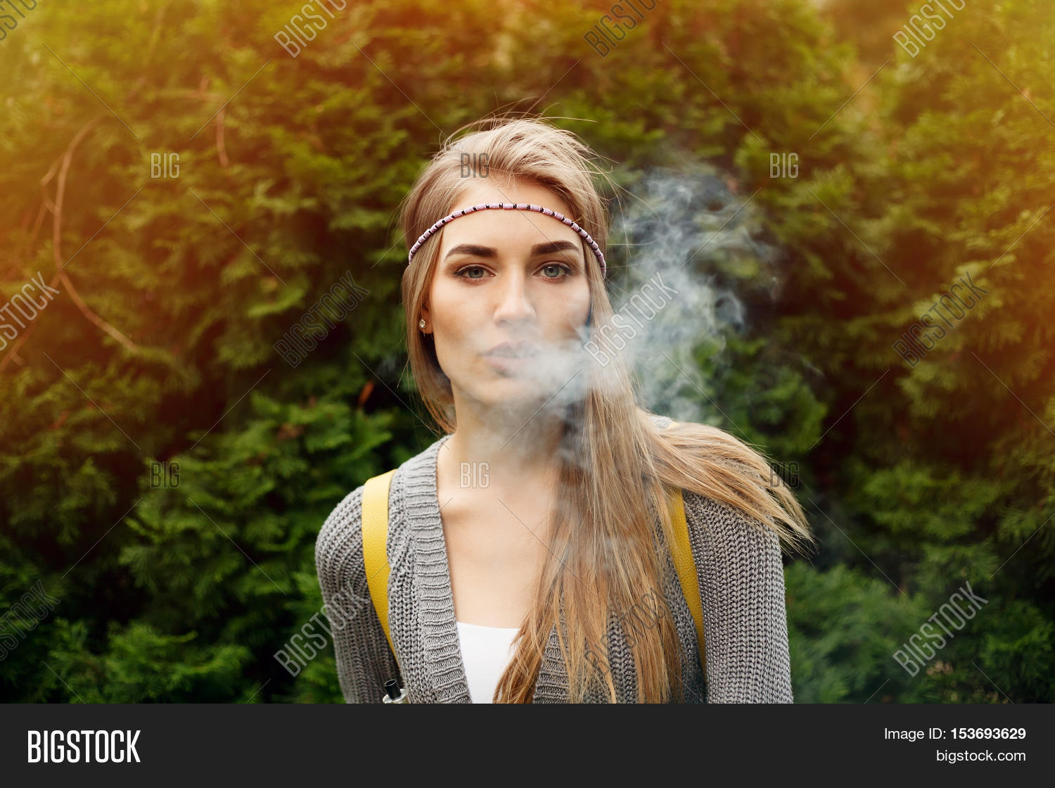 Happy Vaping Young Image & Photo (Free Trial) | Bigstock