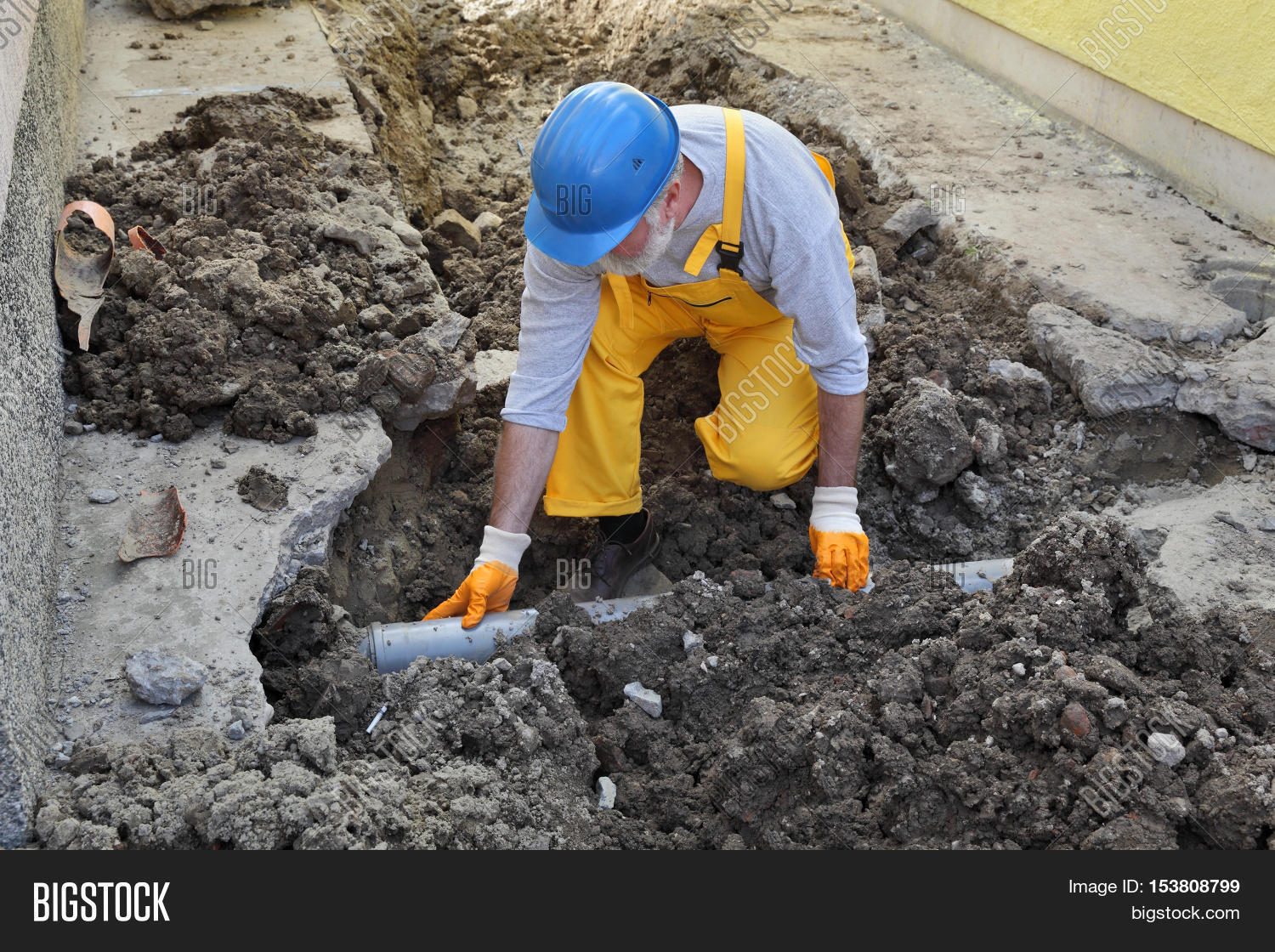 Plumber Construction Image & Photo (Free Trial) | Bigstock