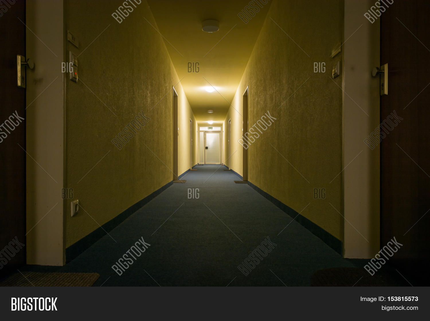 Dimly Light Corridor Image & Photo (Free Trial) | Bigstock