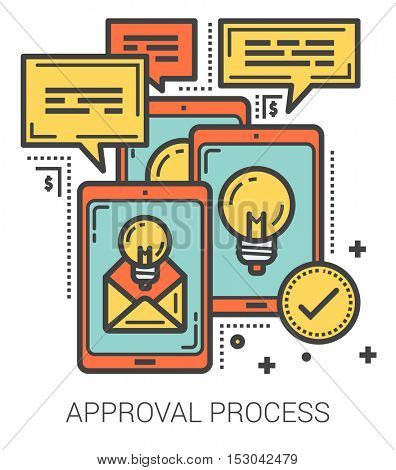 Approval Process Vector & Photo (Free Trial) | Bigstock
