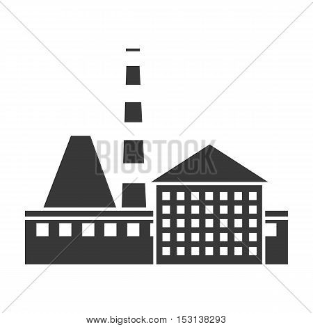 Factory Icon Black Vector & Photo (Free Trial) | Bigstock