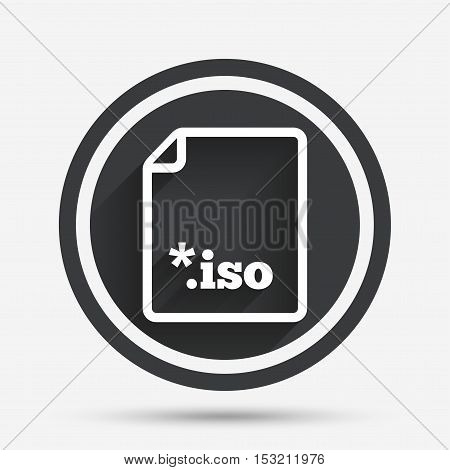 File ISO Icon. Vector & Photo (Free Trial) | Bigstock