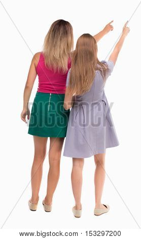 Back View Two Pointing Image & Photo (Free Trial) | Bigstock