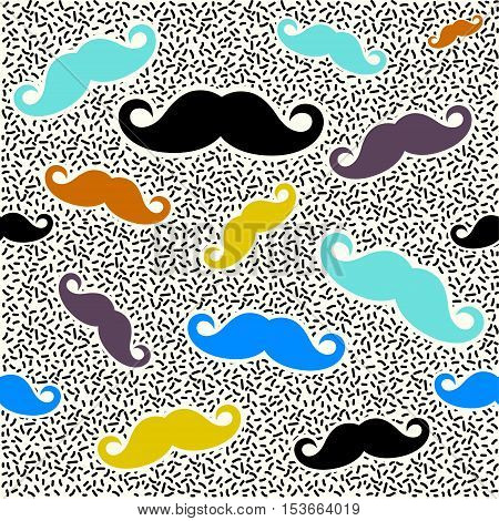 80s Mustache Retro Vector & Photo (Free Trial) | Bigstock