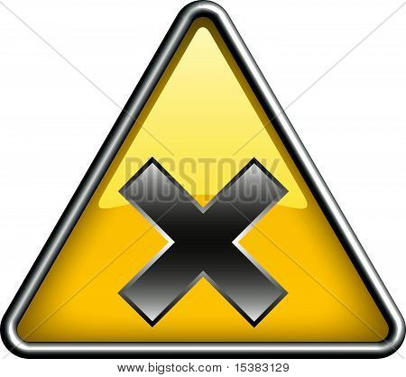Irritant Hazard Icon Vector & Photo (Free Trial) | Bigstock