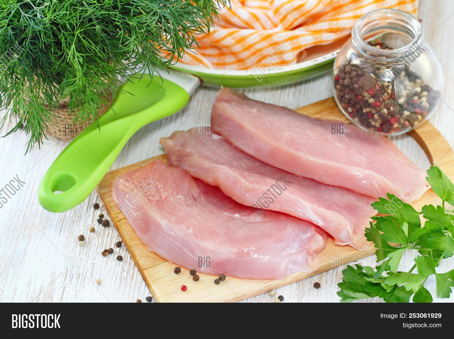 Raw Chicken Fillet On Image & Photo (Free Trial) | Bigstock