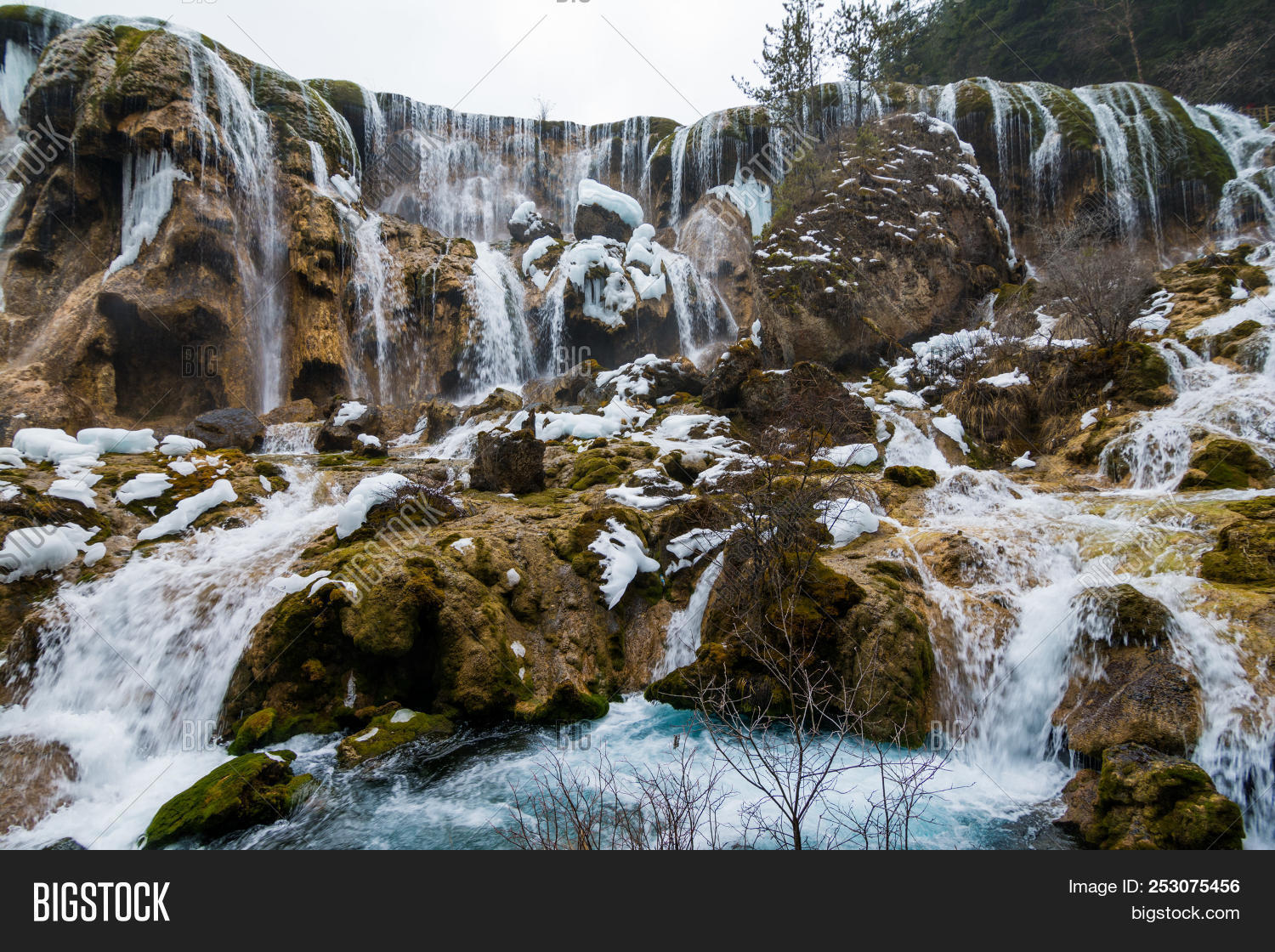 Waterfall Forest. Image & Photo (Free Trial) | Bigstock