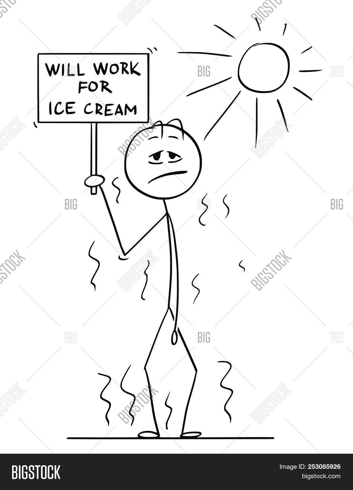 Cartoon Stick Drawing Image & Photo (Free Trial) | Bigstock