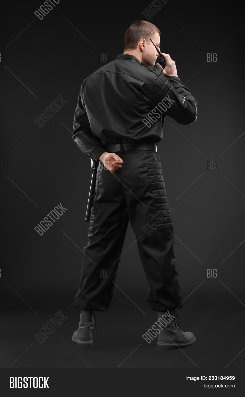 Male Security Guard Image & Photo (Free Trial) | Bigstock