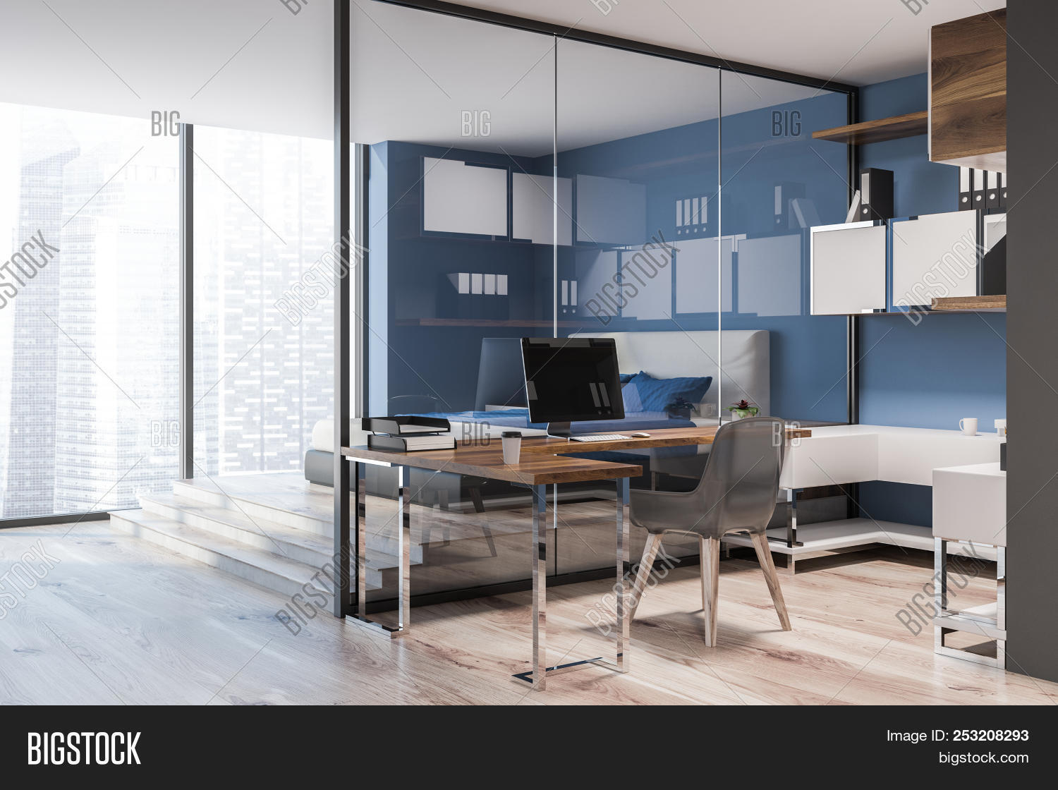 Compact Home Office Image & Photo (Free Trial) | Bigstock